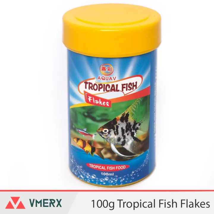 [VMERX] 100ml AQUAV Tropical Fish Flakes | Lazada PH