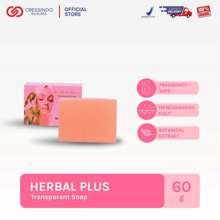 HERBAL PLUS Transparant Soap 70gr | Lazada Indonesia