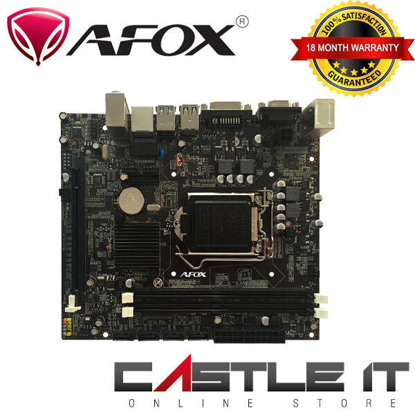 AFOX IH110-MA4-V2 INTEL Socket LGA1151 Motherboard H110M for Core i7 i5 ...