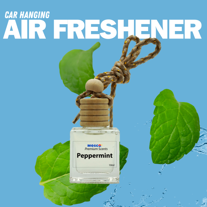 Peppermint Car Hanging Diffuser | 100% Oil-based Mosco Premium Scents ...