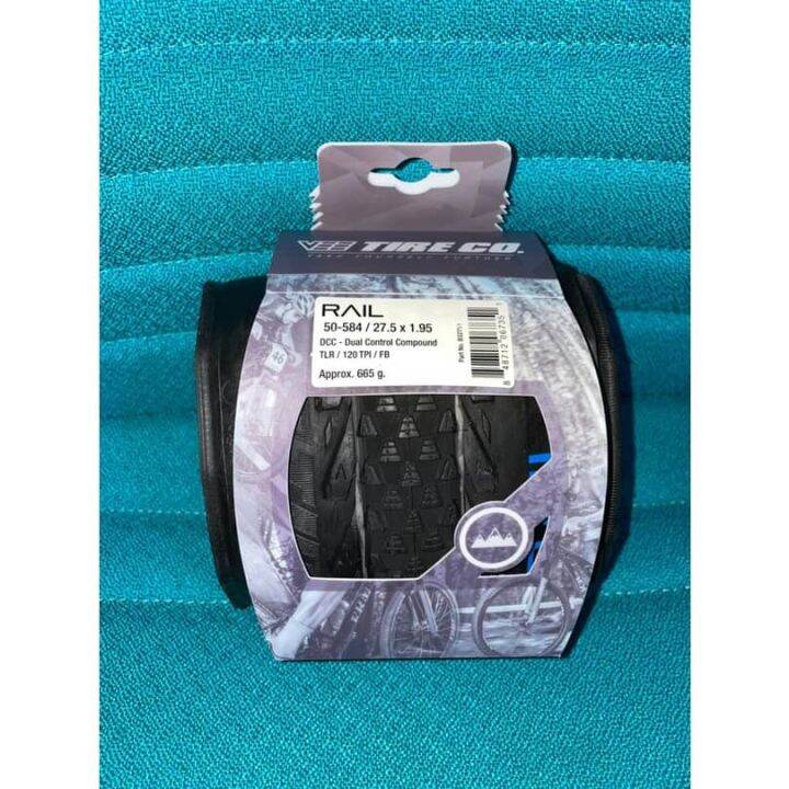 VEE RAIL 27.5X1.95 TIRES, DCC, TLR, 120 TPI, FB | Lazada