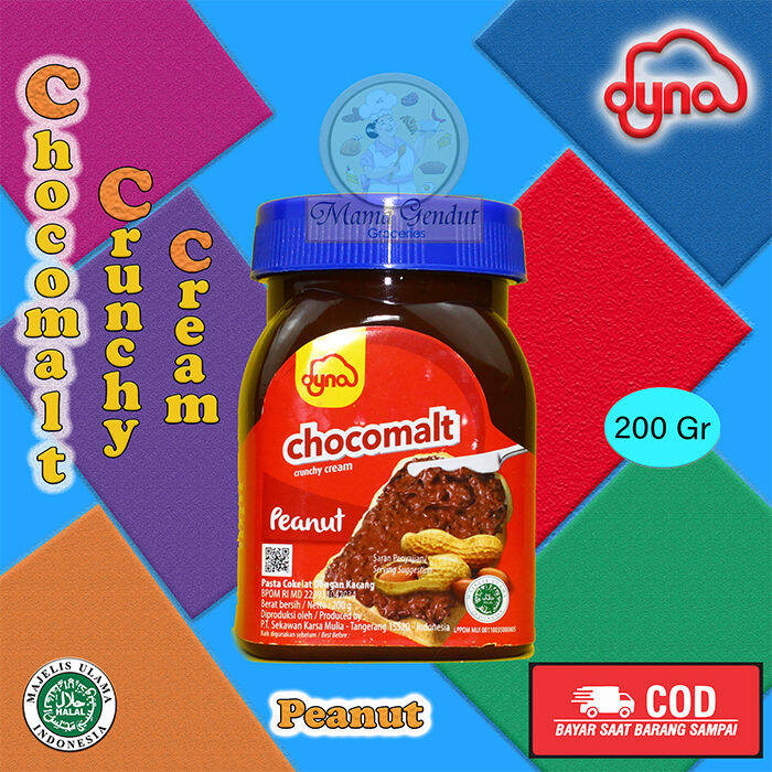 Selai Coklat/Selai Roti/Selai Coklat Kacang Krispi/Dyna Chocomalt ...