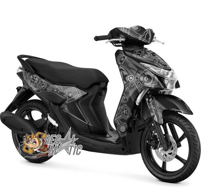 Stiker Full body Decal Motor Yamaha Mio Gear Grafis Caltex | Lazada ...