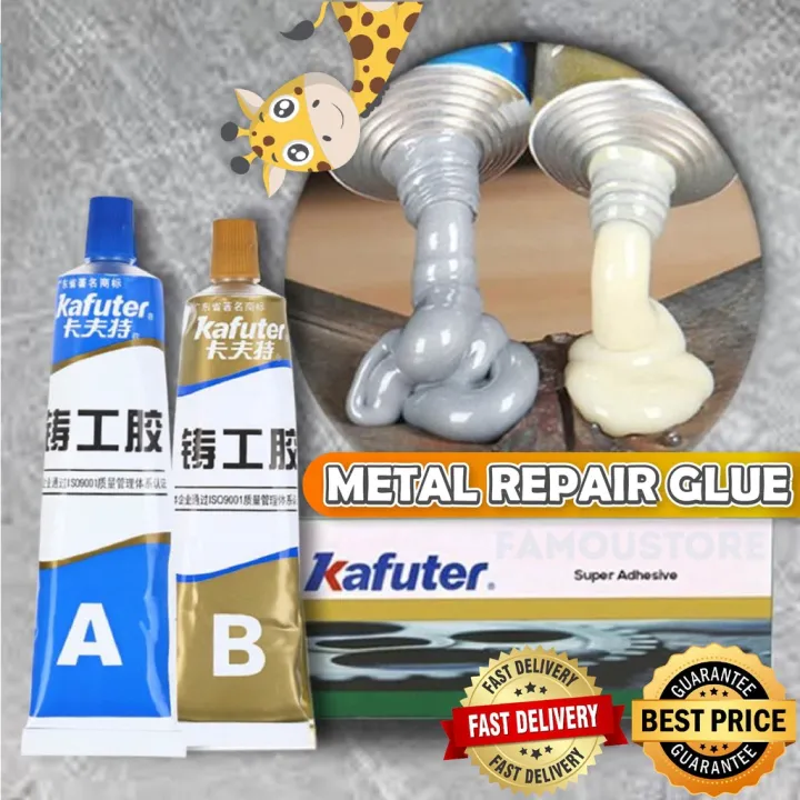 Famoustore 100g 65g Strong Kafuter A+B Metal Repairing Leaking Adhesive ...