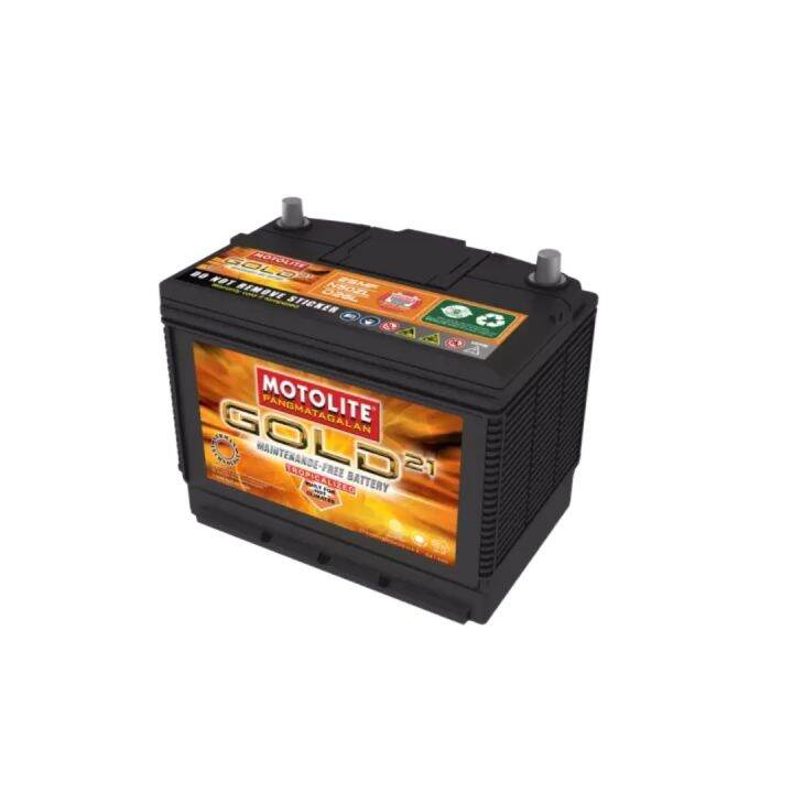 Motolite Gold Maintenance Free Car Battery 3SM / D31 / N70 REVERSE (21 ...