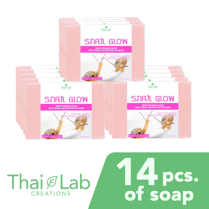 Snail Glow Brightening and Whitening Soap Bundle | Lazada PH