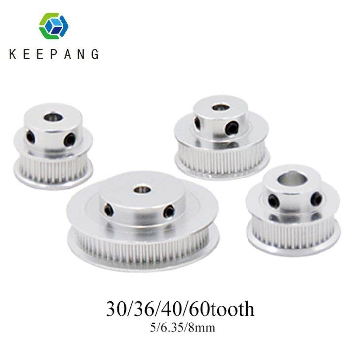 Kee Pang GT2 Timing Pulley 3D Printer pulley 30 36 40 60 Tooth Pulley ...