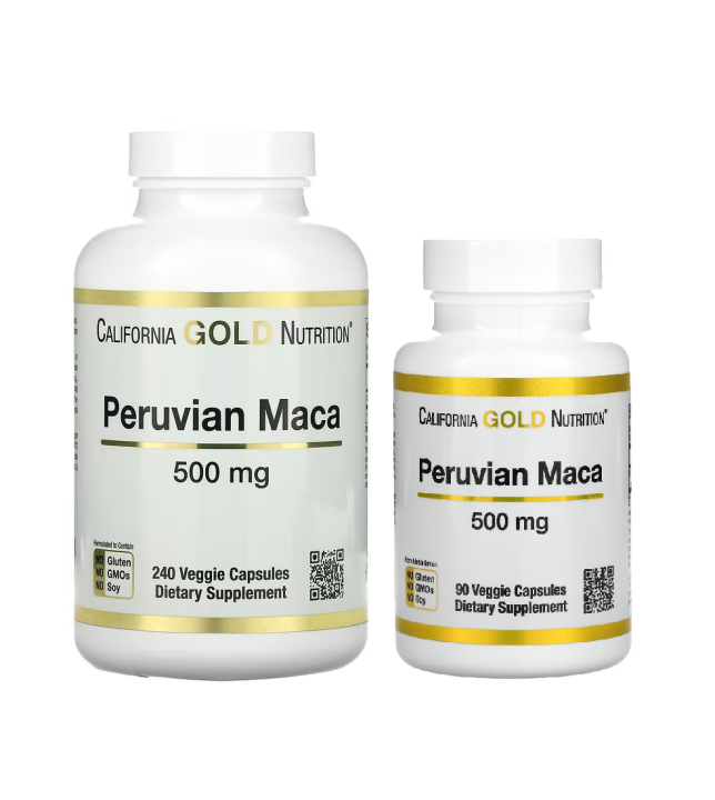 California Gold Nutrition, Peruvian Maca, 500 mg, 90 OR 240 Veggie Caps ...