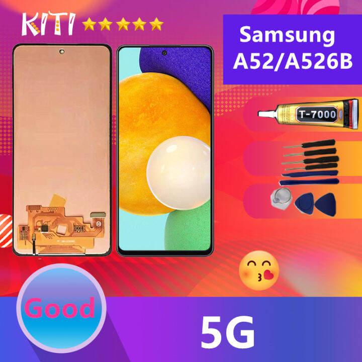 For Samsung LCD Display จอ + ทัช ใช้ร่วมกับ Samsung galaxy A52/A526/A526B (5G)（incell/OLED ...