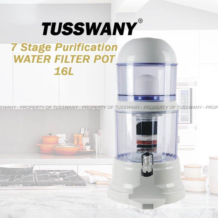 Water Purifier Filter Pot 16L (7 stages) | Lazada PH