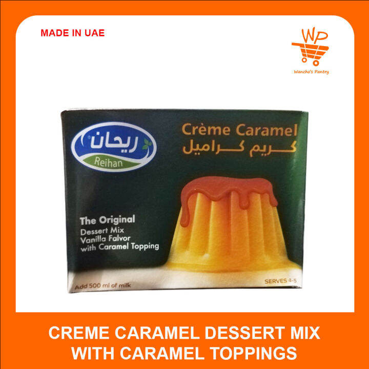 Reihan Creme Caramel 70g | Crème Caramel Mix with Sauce | Lazada PH