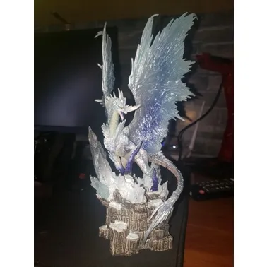 Game MONSTER HUNTER: World Iceborne Velkhana Dragon PVC Action Figure ...