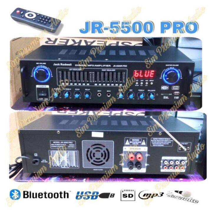 Power Amplifier Jack Rodwell JR 5500 Original jr5500 Jr 5500 (BISA COD) | Lazada Indonesia