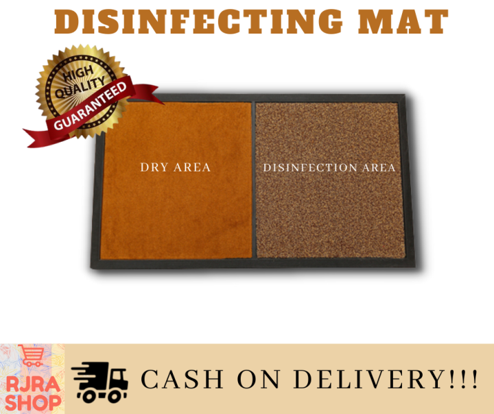 DISINFECTING MAT SANITIZING MAT 2IN1 WET AND DRY DISINFECTING SPRAY ...