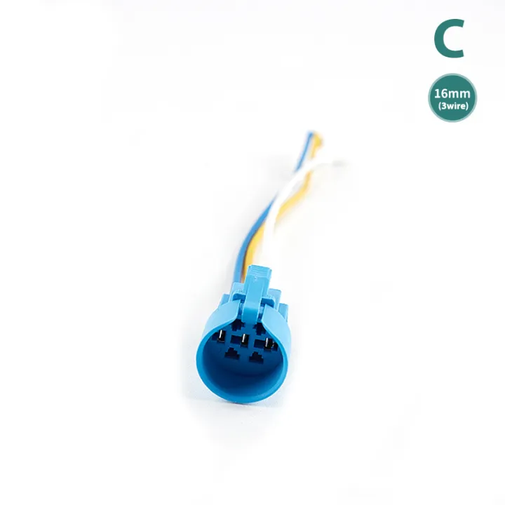 12mm 16mm 19mm 22mm cable socket for metal push button switch wiring 2 ...