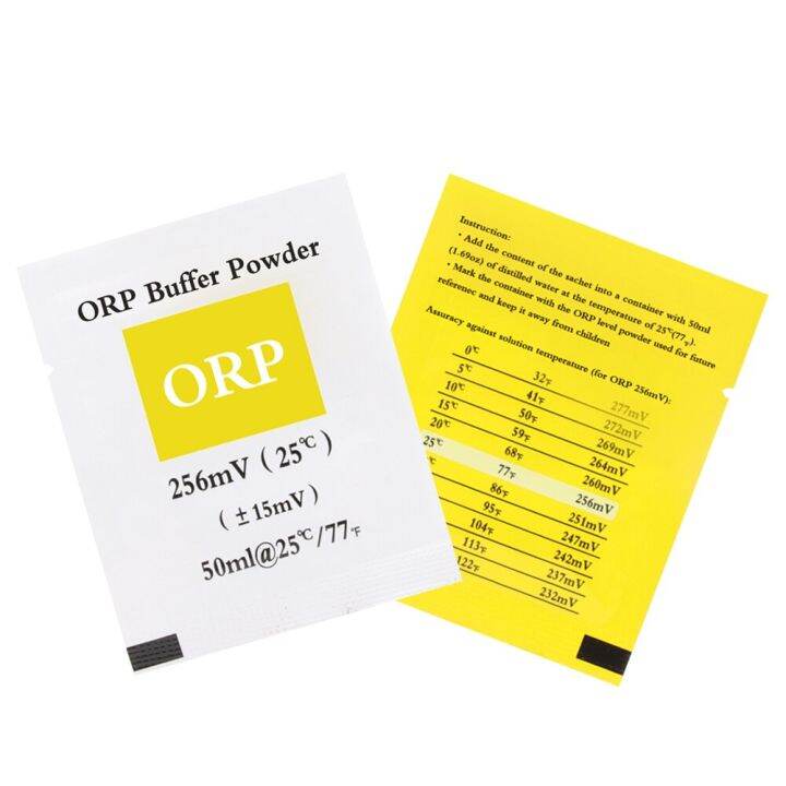 1pcs ORP Calibration Buffer Powder 256mV Redox Potential Analyzer Test ...