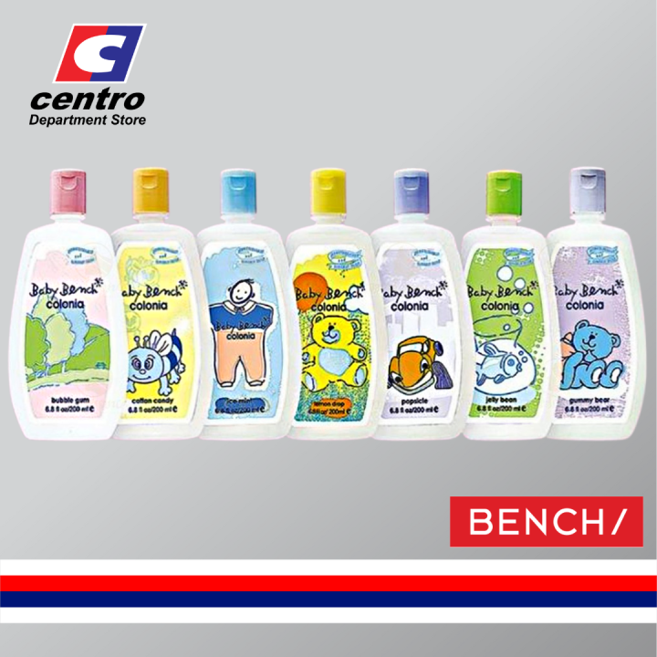Bench Baby Cologne Bubble Gum / Jelly Bean / Ice Mint /Popsicle / Lemon ...