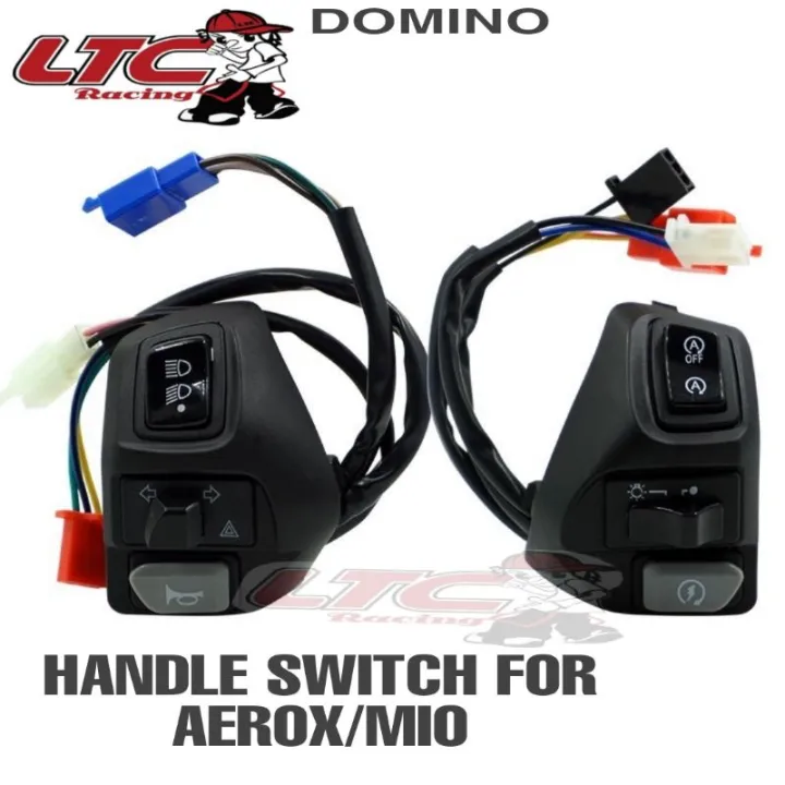 【Ready Stock】 DOMINO HANDLE SWITCH FOR AEROX AND MIO LEFT AND RIGHT ...