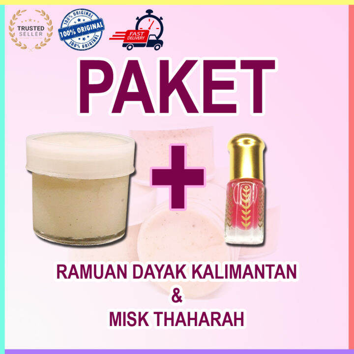 Paket Salep Ramuan Dayak Kalimantan + Misk Thahara 3ml | Lazada Indonesia