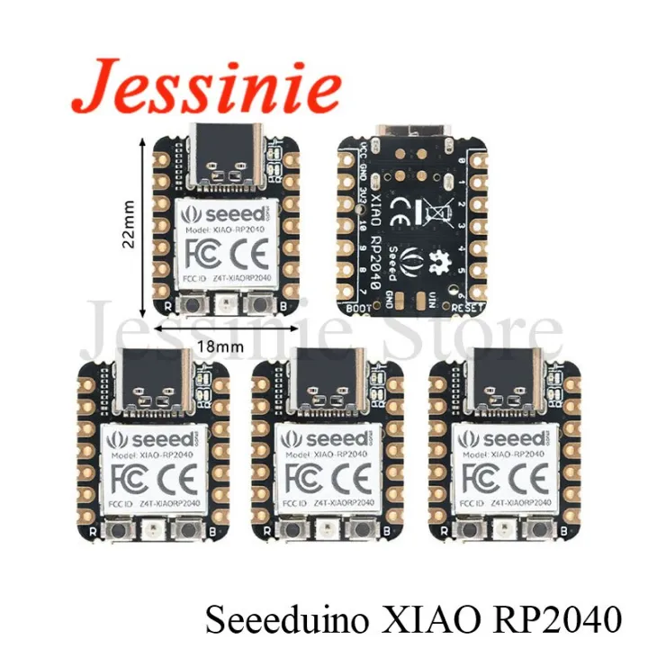 5pcs Seeed Seeeduino XIAO RP2040 Raspberry Pi RP2040 Chip Development Board Module For Arduino ...