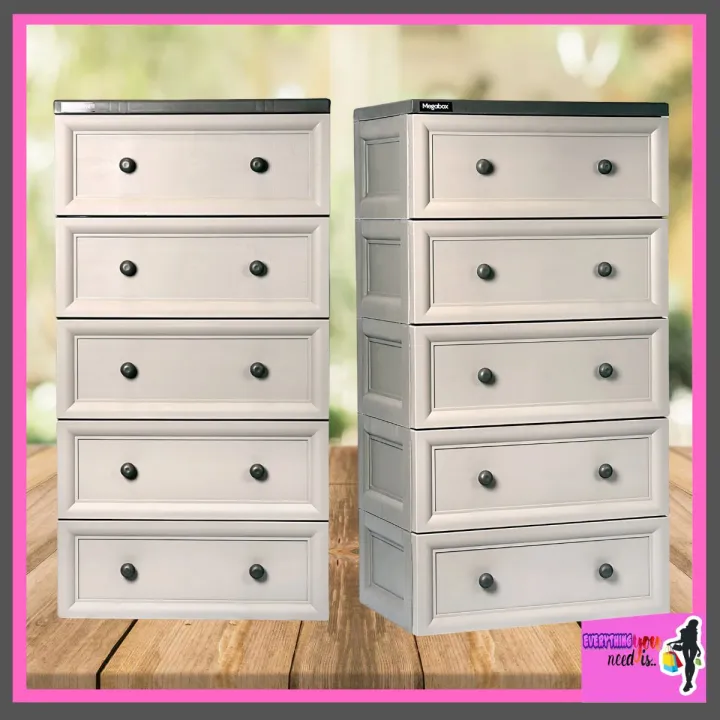 Megabox American Style 5 Layer Drawer/ Megabox Elegant Design 5 Layer ...