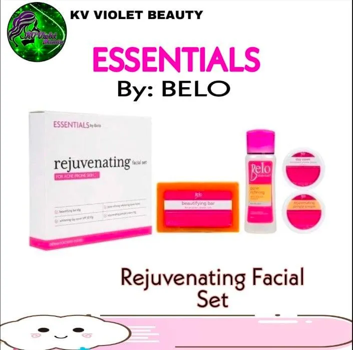 ESSENTIALS REJUVENATING FACIAL SET BY BELO | Lazada PH