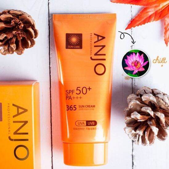 ANJO 365 Sunscreen Sun Cream SPF50+ PA+++ 70g | Lazada