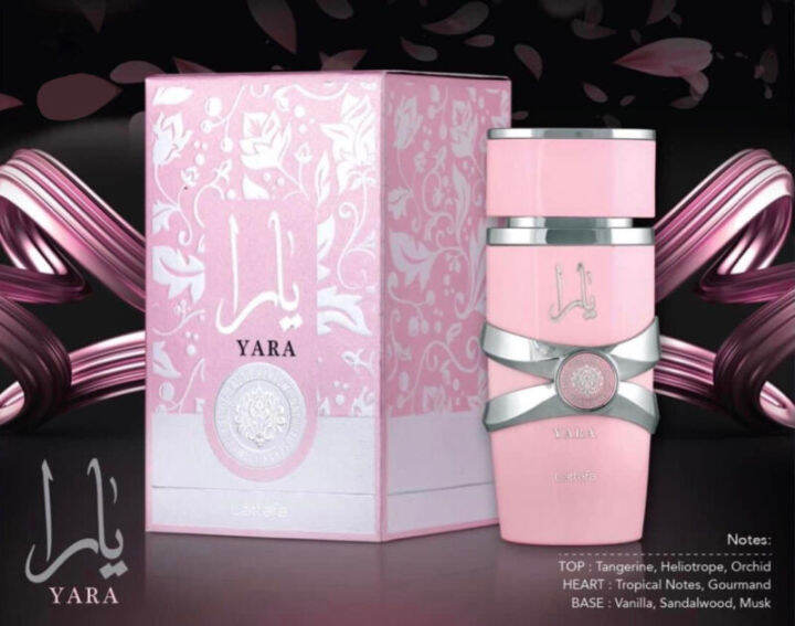 Perfume Yara by Lattafa EDP 100ml for her | Lazada