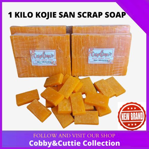 AUTHENTIC 1 KILO KOJIC SCRAP SOAP , WHITENING KOJIC SCRAP SOAP ...