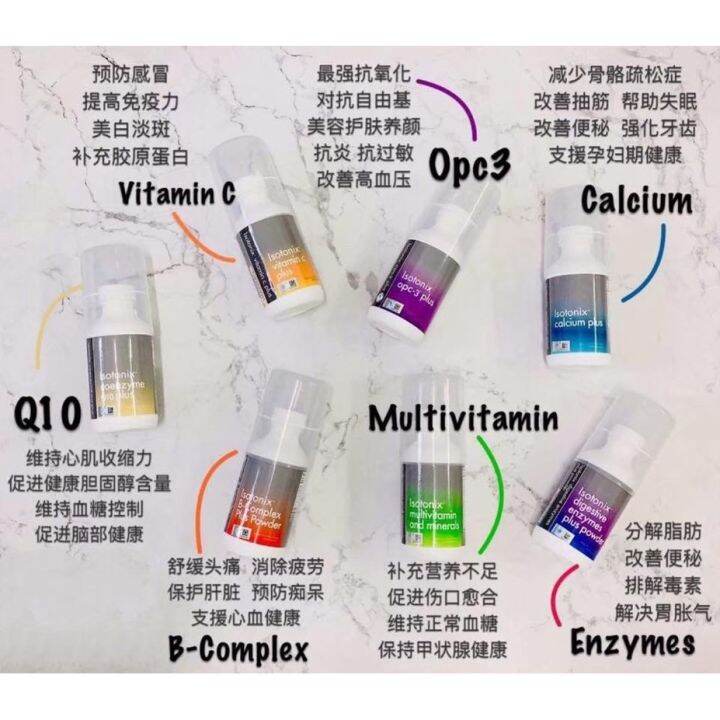 Big Promo Isotonix OPC-3/Vitamin C/Calcium/Digestive Enzymes ...