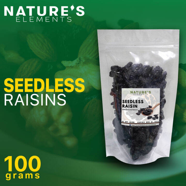 100 grams Raisins Pasas Seedless Raisins for Pastries Baking Ingredient ...