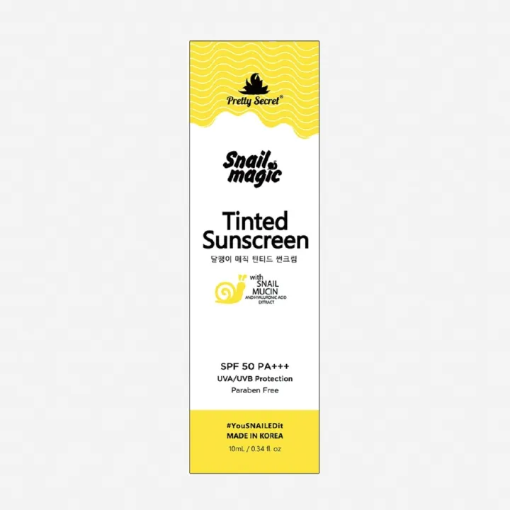 Pretty Secret Snail Magic Tinted Sunscreen SPF50 10ml | Lazada PH