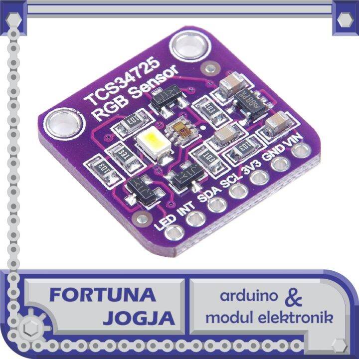 Sensor Warna RGB TCS34725 Colour Sensore Module Compatible Arduino ...