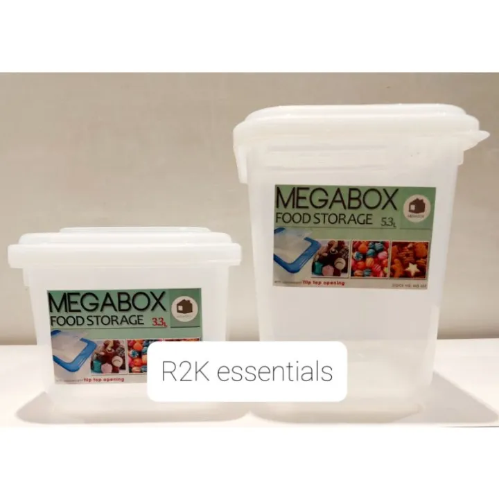 FOOD STORAGE 3.3L and 5.3L MEGABOX | Lazada PH