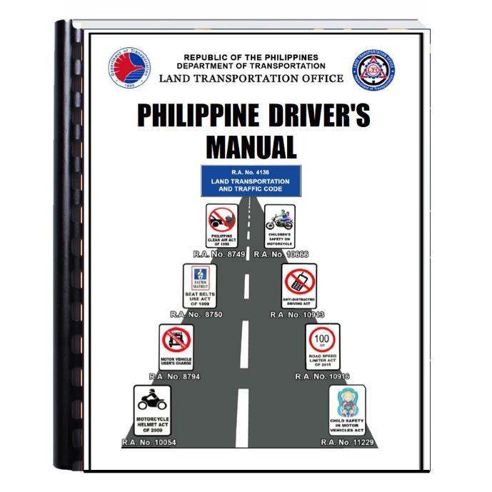LTO Driver's Manual and LTO Driver's Exam Reviewer | Lazada PH
