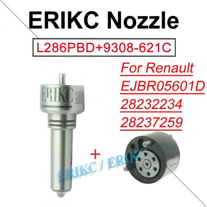 EJBR05601D Diesel Injector Repair Kits 7135-616 Nozzle L286PRD L286PBD ...