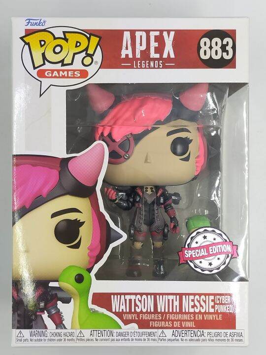 Funko Pop Apex Legends - Wattson With Nessie (Cyber Punked ) #883 | Lazada.co.th