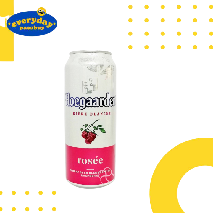 Hoegaarden Rosee Beer in Can 500mL | Lazada PH