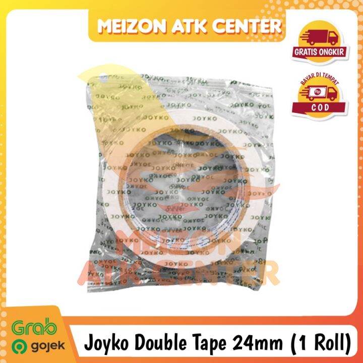 Double Tape Joyko 24mm 1" 1 INCH x 15 Yard [1 ROLL] | Lazada Indonesia