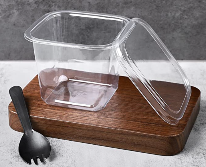 Square Deli Container with Flat Lid | Lazada PH