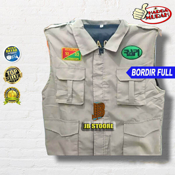 Rompi RAPI Bordir Full /Rompi Full Bordir / Bomber Rompi / Rompi Murah ...