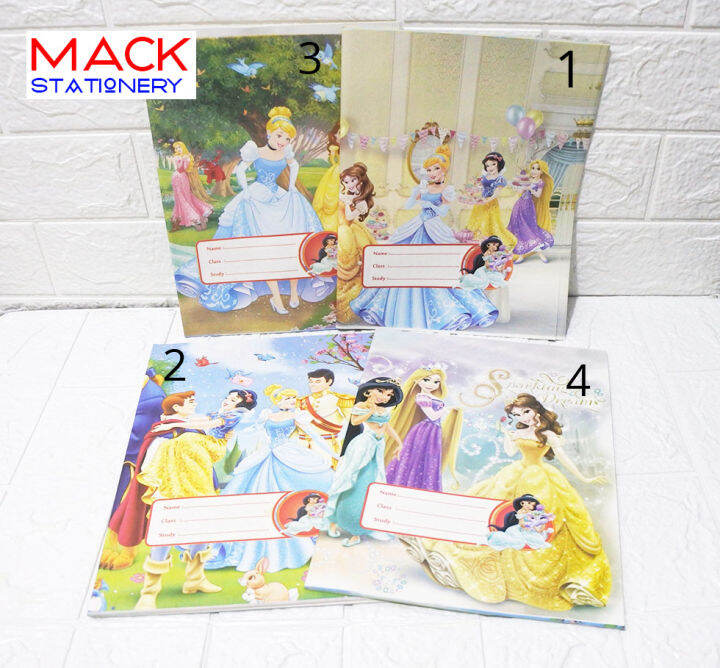 (Isi 20 Lembar) Sampul Buku Princess Ukuran BUKU SIDU | Lazada Indonesia