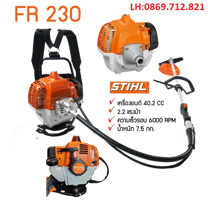 Máy Cắt Cỏ 2 Thì STIHL FR230 Cần Mềm | Lazada.vn