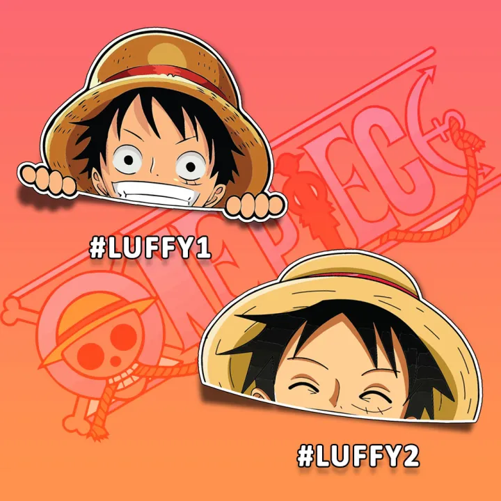 One Piece | Luffy Decal | Zoro Decal | Waterproof Sticker | Tumbler ...