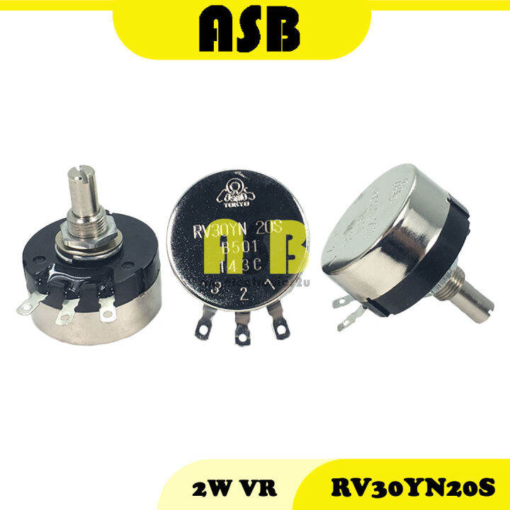 RV30YN 20S 2W Variable Resistor ( 100E / 500E / 1K / 2K / 5K / 10K ...