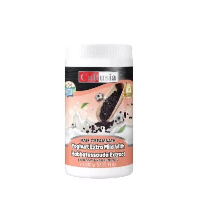 Creambath Yoghurt Habbatussauda Cultusia 1Kg -Krimbat yoghurt cultusia ...
