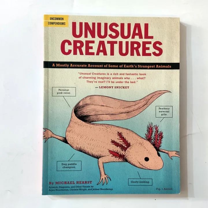 The original English children's science story book UNUSUAL CREATURES ...