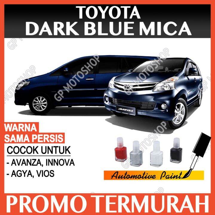 TOYOTA DARK BLUE MICA CAT OLES PENGHILANG BARET MOBIL LECET AVANZA ...
