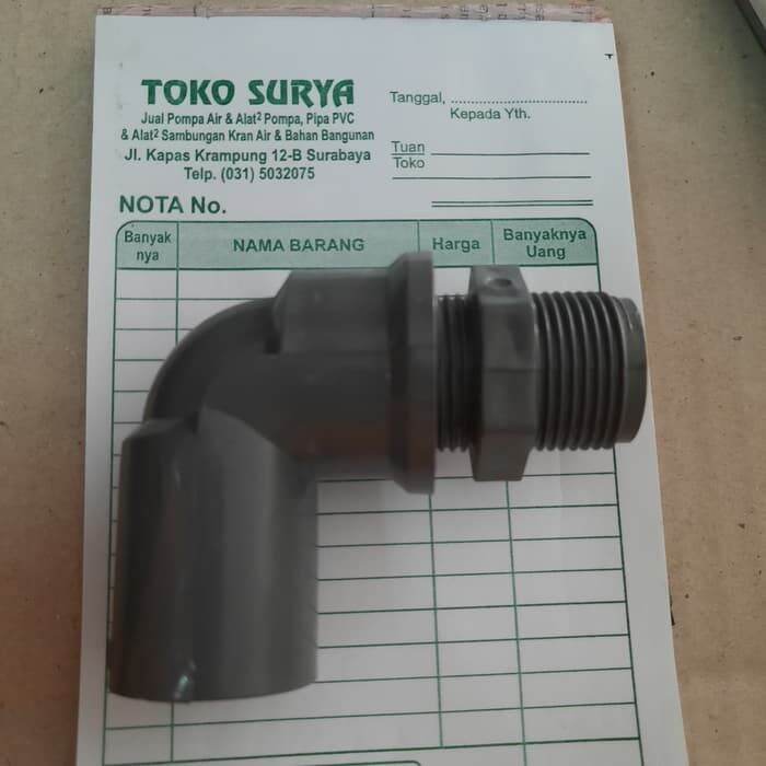 keni drat luar 1/2 knee drat luar 1/2 L pipa 1/2 | Lazada Indonesia