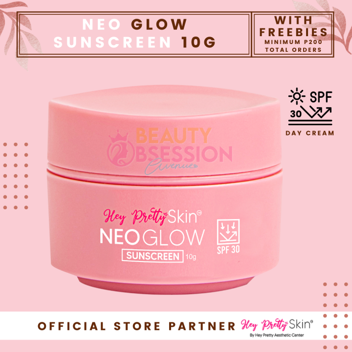 Neo Glow Sunscreen SPF30 10g | Hey Pretty Skin | Lazada PH
